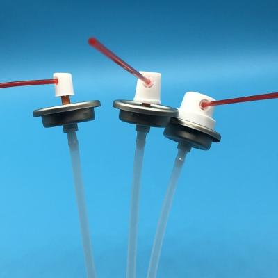 China Aerosol Carburetor Cleaner Valve Supports High-Speed Aerosol Filling Lines for sale