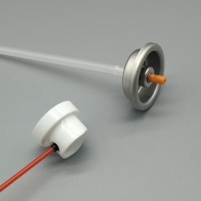 China WD-40®-Style Lubricant Aerosol Valve & Actuator – Multi-Use Spray Assembly with Locking Straw for sale