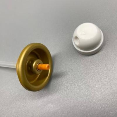 China Aerosol Deodorant Body Spray Valve with Ultra-Fine Mist Continuous Dispensing for High-Speed Filling Lines for sale