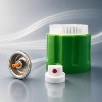 China 1 Inch Foam Aerosol Valve Assembly with Metal + Plastic Components and 57mm / 65mm Cap Options for sale