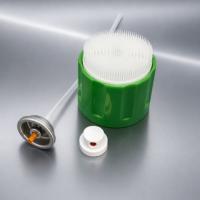 China Industrial Foam Aerosol Valve Set with 1 Inch Valve Size and 57mm / 65mm Cap Options in Metal + Plastic Construction for sale