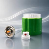 China Rich-Lather Aerosol Foam Cleaner Valve with Cling Foam Technology, Chemical-Resistant Materials, and High-Density Foam for sale