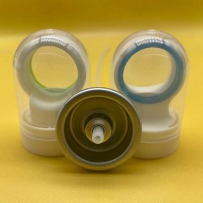 China Corrosion-Proof Sunscreen Aerosol Valve with Stainless Steel Spring and 360-Degree Operation for sale