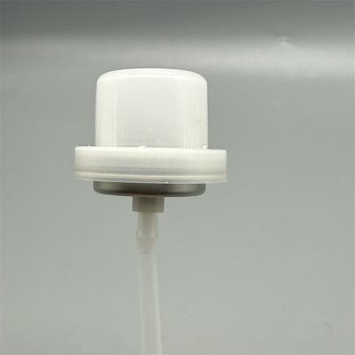 China Sustainable Recyclable Sunscreen Spray Pump Valve for Organic Brands with Reduced Plastic and Clean Design for sale