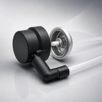 China One Inch Corrosion Resistant Tire Inflator Valve with Quick Connect Coupler for Aerosol Inflator Actuator for sale