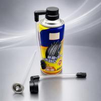 China One-inch Tire Sealant Valve with Tinplate Construction and Quick Connect Coupler for Aerosol Tire Inflators for sale