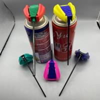 China Premium Aerosol Foldable Trigger Actuator with Leak-Proof Locking Mechanism and Integrated Extension Tube for sale
