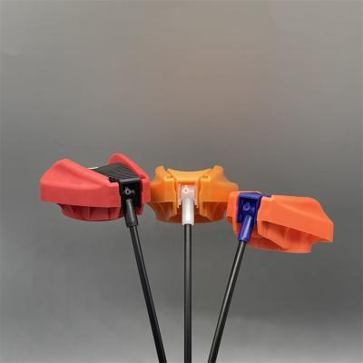 China Lockable Lubricant Aerosol Can Valve Actuator, Industrial Aerosol Valve Control Actuator for sale
