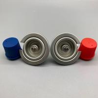China Continuous Flow Leak-Proof One Inch Aerosol Butane Gas Valve with Cover for Safe Storage for sale