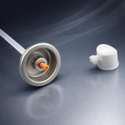 China UV-resistant One Inch Aerosol Male Valve for Color-matched Automotive Refinishing and Premium Packaging for sale
