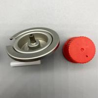 China One Inch Tinplate Butane Gas Valve with Leak-Proof Aerosol Valve for Outdoor Stoves for sale