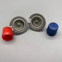 China One Inch Tinplate Butane Gas Valve with Leak-Proof Aerosol Valve for Outdoor Stoves for sale