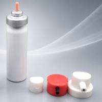 China 20mm Aluminum Mounting Cap Continuous Dispensing Valve with Configurable Actuator System for Pepper Spray for sale