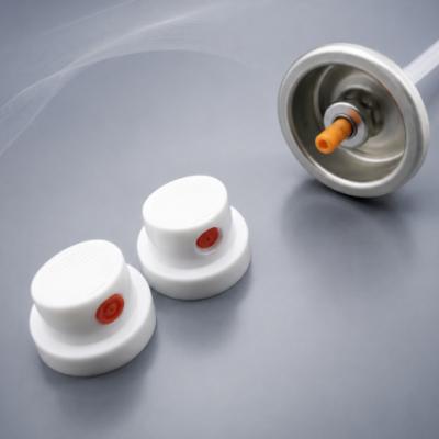 China Precision Color-Coordinated Male Aerosol Valve with Strong Sealing and UV-Resistant Finish for Premium Paint Packaging for sale