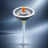 China 53mm Continuous Mist Aerosol Valve for Unscented Deodorant Body Spray Packaging for sale
