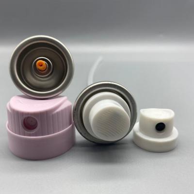 China Leak-Resistant Ultra-Fine Mist Anti-Clogging Hair Sheen Spray Aerosol Valve for Gloss Finishing Sprays for sale