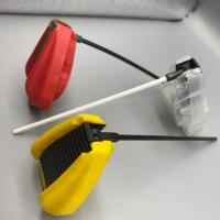 China Space-Saving Foldable Aerosol Trigger Actuator with Leak-Proof Locking Mechanism and Integrated Extension Tube for sale
