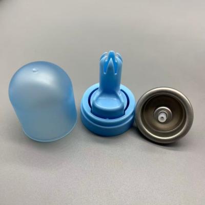 China Inverted Hair Mousse Aerosol Valve with Corrosion-Resistant Aluminum and 360-Degree Functionality for Smooth Continuous Foam Dispensing for sale