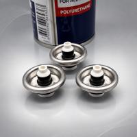 China One Inch Pressurized PU Foam Aerosol Spray Valve with Short Stem Male Valve Design for sale