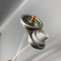China Continuous Spray Hair Glue Aerosol Valve with Precision Mist Anti-Clogging Nozzle and Chemical-Resistant Design for sale