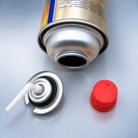 China 1-Inch Tinplate Butane Gas Valve for Controlled Flow Butane Refill for sale