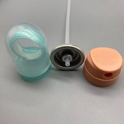 China Sunscreen Spray Aerosol Valve with Clog-Resistant Nozzle, Leak-Proof Seal, and 360-Degree Operation for Efficient Sun Protection for sale