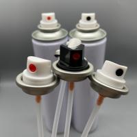 China Male Aerosol Valve with Strong Sealing Performance UV-Resistant Painted Surface and Custom Color Matching for sale