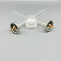 China Controlled-Flow Leak-Resistant Shaving Foam Valve with Smooth Actuation for Aerosol Dispensing for sale