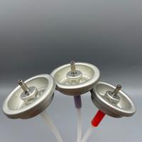 China 1-Inch Metal Stem Metered Aerosol Valve for Precision Dispensing in Air Fresheners for sale