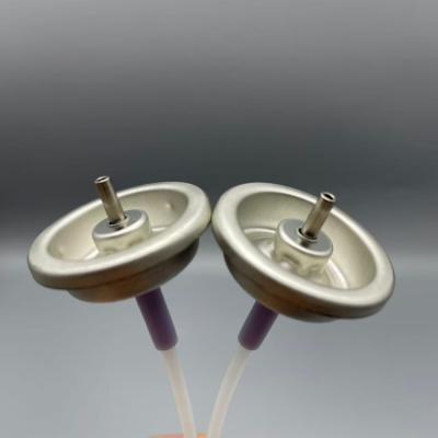 China 1-Inch Metal Stem Metered Aerosol Valve with Controlled Dose for Precision Dispensing for sale