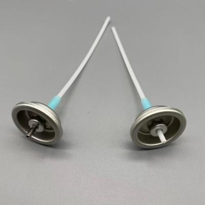 China 1-Inch Metered Aerosol Valve Assembly with Multiple Dosage Configurations and Flexible Stem Selection for sale