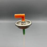 China Seven-Dose 1 Inch Aerosol Dispensing Valve with Customizable Stem and Actuator Selection for sale