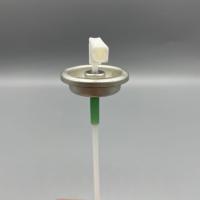 China One Inch Plastic Stem Dosing Valve, Aerosol Metered Dose Valve for Cosmetic and Household Spray Packaging, Precision Metering Valve for Aerosol Can Dispensing for sale