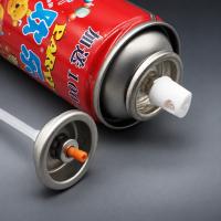 China Custom Ribbon-Color One Inch Aerosol Valve Assembly with Direct Mount Ribbon Valve Actuator for sale
