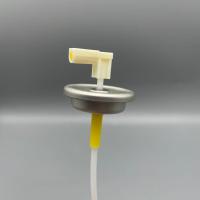 China Air Freshener Metered Valve, L Shape Actuator Metered Valve, Aerosol Metered Valve With L Nozzle For Fragrance Spray Packaging, Precise Room Scent Dispensing Component for sale