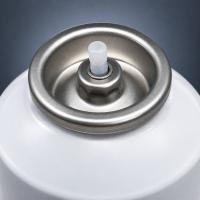 China 1-Inch Tinplate Aerosol Spray Valve for Fine Powder Dispensing in Dry Shampoo Applications for sale