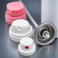 China 1-Inch Tinplate Dry Shampoo Valve for Powder Formulation Aerosol Spray Valve for sale
