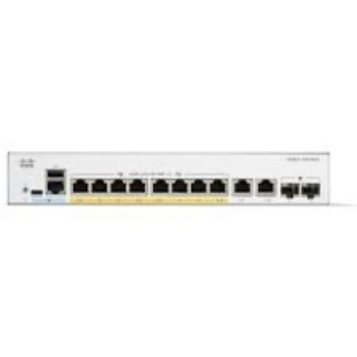China SMBs 10 Port Gigabit Cisco Switch C1200-8T-E-2G 3 Layer Routing for sale
