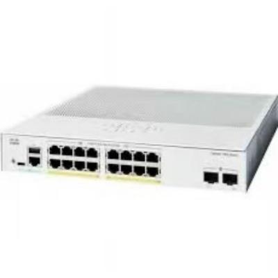 China Powerful PoE Cisco Switch C1300-16FP-2G 480Gbps 24 Port PoE+ Switch for sale