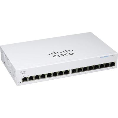 China Plug-And-Play 16-Port Gigabit Cisco Switch Energy-Efficient & Silent CBS110-16T-CN For Small Business for sale