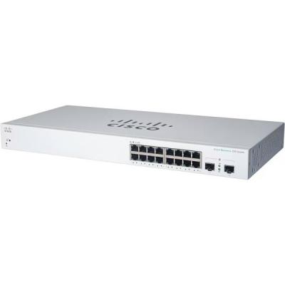 China 16-Port Gigabit Cisco Switch With 2 SFP Ports & Easy Web Management – CBS220 Series for sale