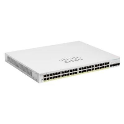 China Cisco CBS220 48P Switch : Gigabit PoE+ , 4 SFP Ports , Easy Web Management for sale