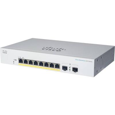 China Compact 8 Port Gigabit Cisco Switch With SFP & Web Management CBS220-8T-E-2G for sale