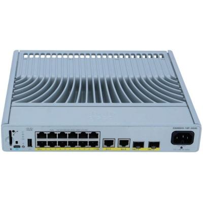 China Compact Cisco Switch With 12x PoE+ & 2x 10G Uplinks C9200CX-12P-2X2G-E for sale
