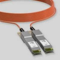 China 400Gbps QSFP-DD AOC Cable , 25m Low-Latency , EMI-Resistant Cisco Cables And Accessories for sale
