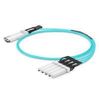 China 40Gbps QSFP+ AOC Cable , Low Latency & Plug-And-Play – Cisco Cables And Accessories for sale