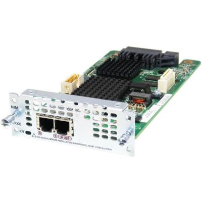 China 2FXO Ports For PSTN Backup & VoIP Integration Cisco NIM-2FXO Module for sale