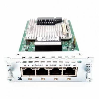 China 4-Port T1/E1 Cisco Module High-Density Multi-Protocol Support For ISR 4000 Routers for sale