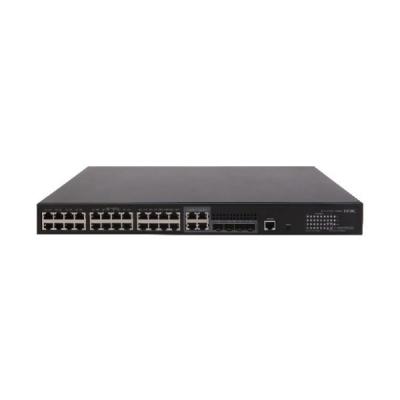 China H3C 28-Port PoE++ Switch 370W Power Budget Layer 3 Routing & IPv6 Support for sale