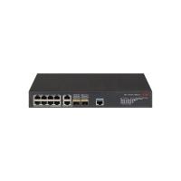 China 12-Port Gigabit Switch With VLAN & QoS H3C FS5100-12MS-EI Managed Switch for sale